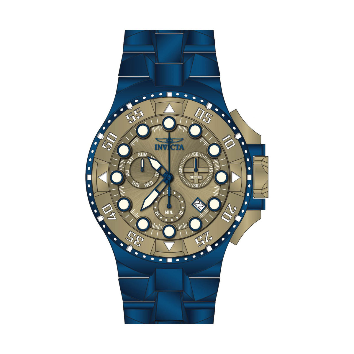 RELOJ PARA HOMBRE INVICTA EXCURSION 34859 - AZUL OSCURO