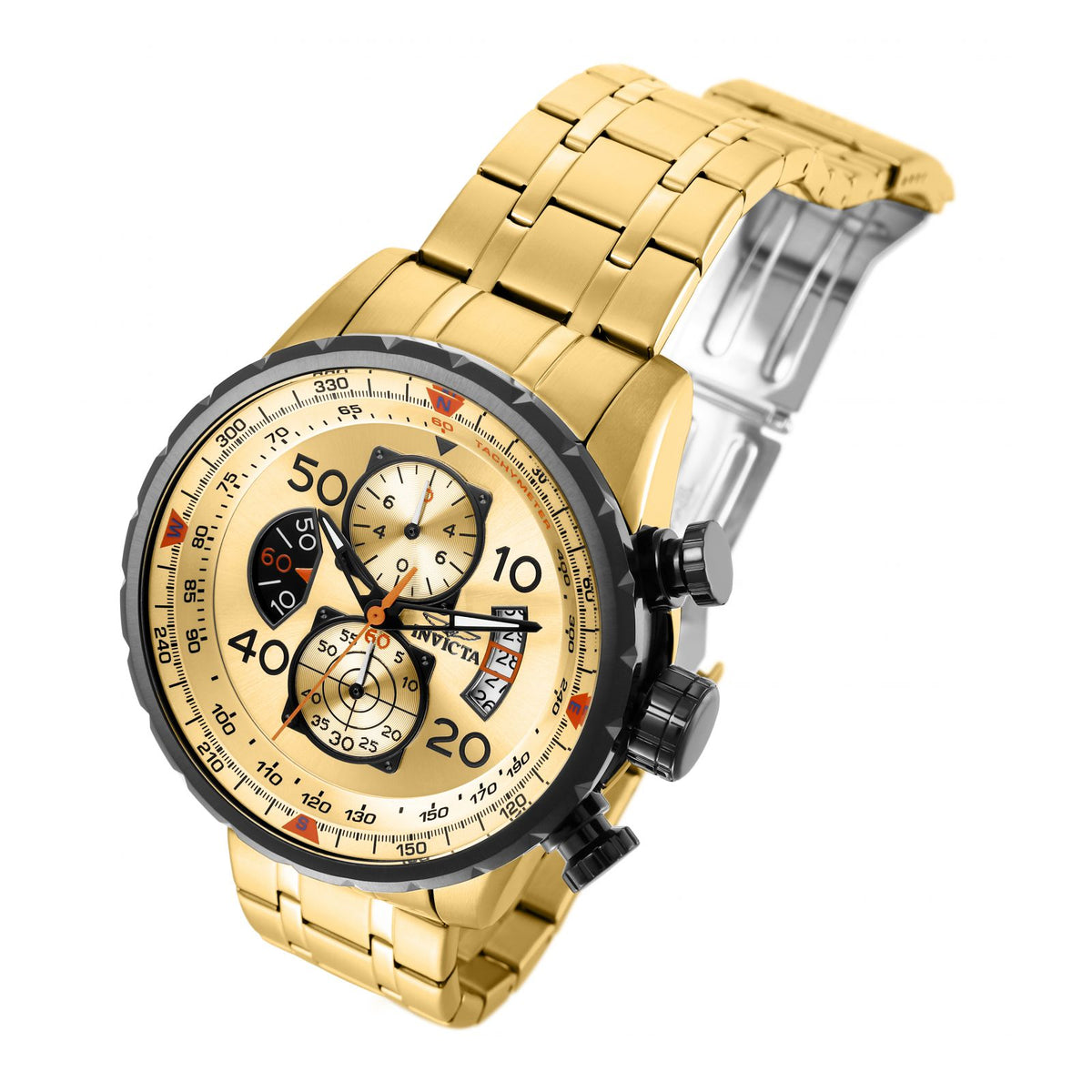 RELOJ PARA HOMBRE INVICTA AVIATOR 17205 - DORADO