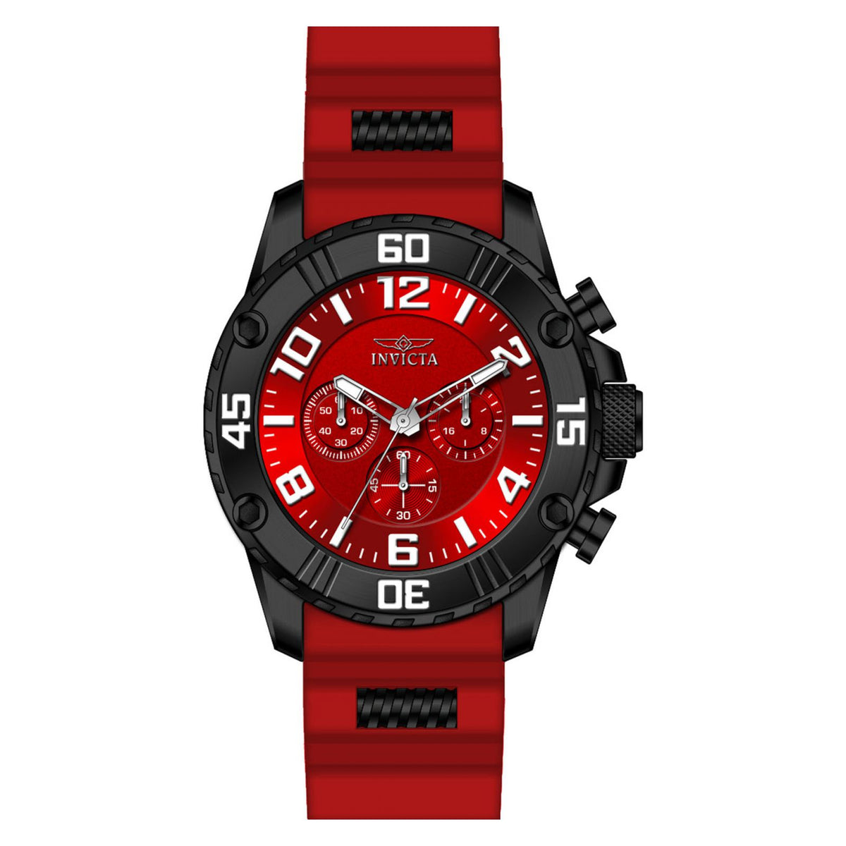RELOJ PARA HOMBRE INVICTA PRO DIVER 22700 - NEGRO ROJO