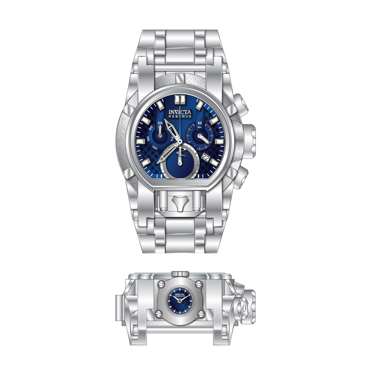 RELOJ PARA HOMBRE INVICTA RESERVE 25207 - ACERO