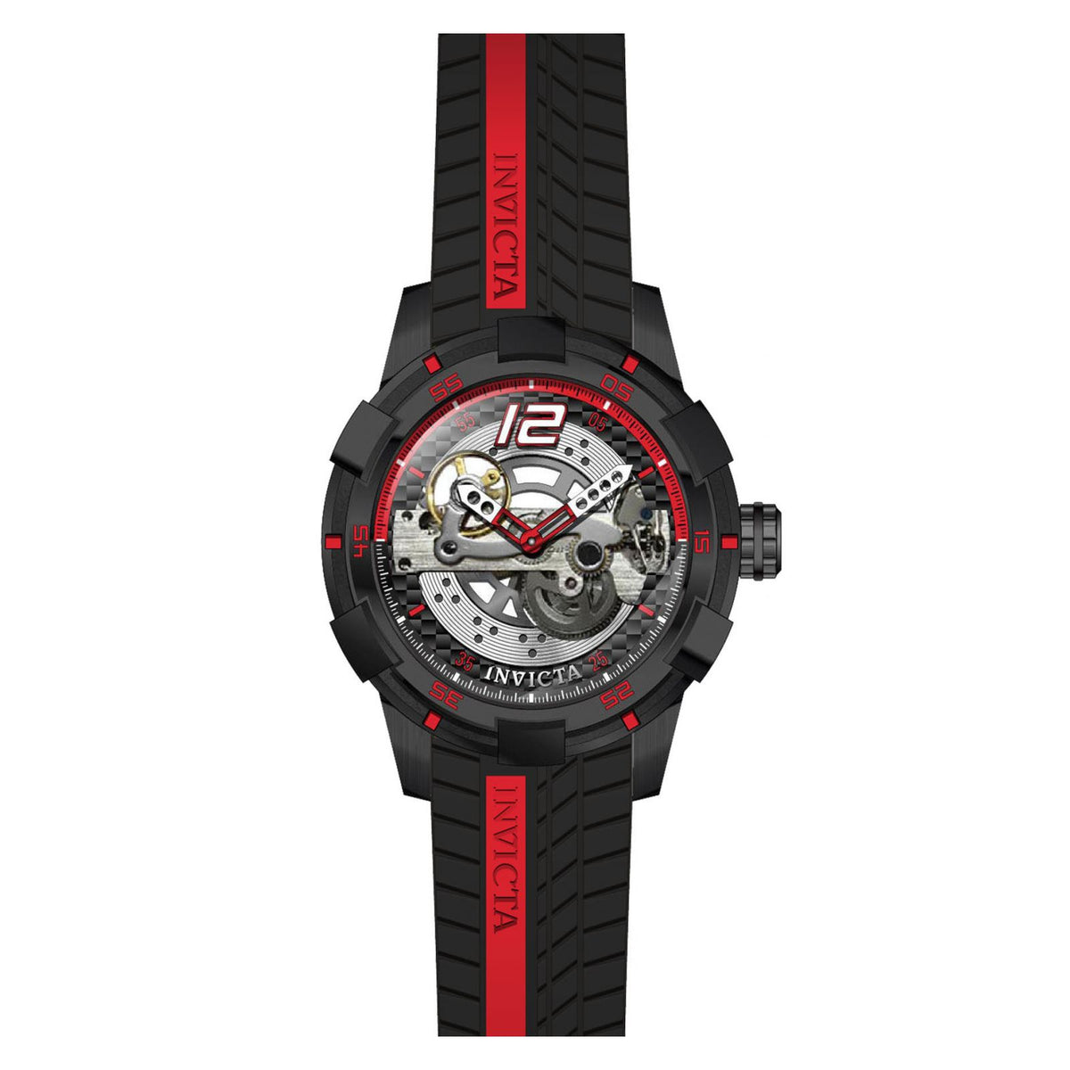RELOJ DEPORTIVO PARA HOMBRE INVICTA S1 RALLY 26619 - NEGRO ROJO