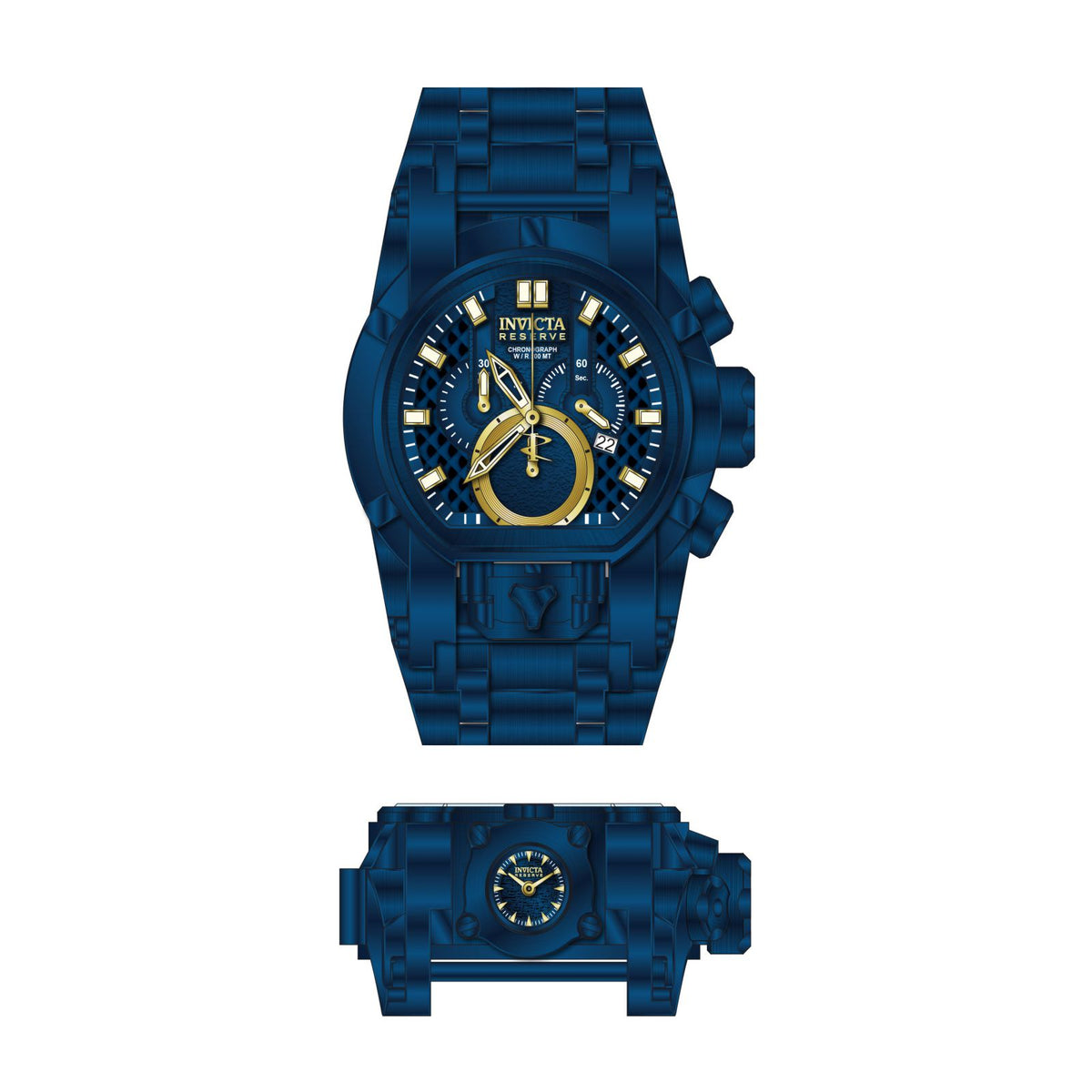 RELOJ PARA HOMBRE INVICTA RESERVE 28632 - AZUL OSCURO
