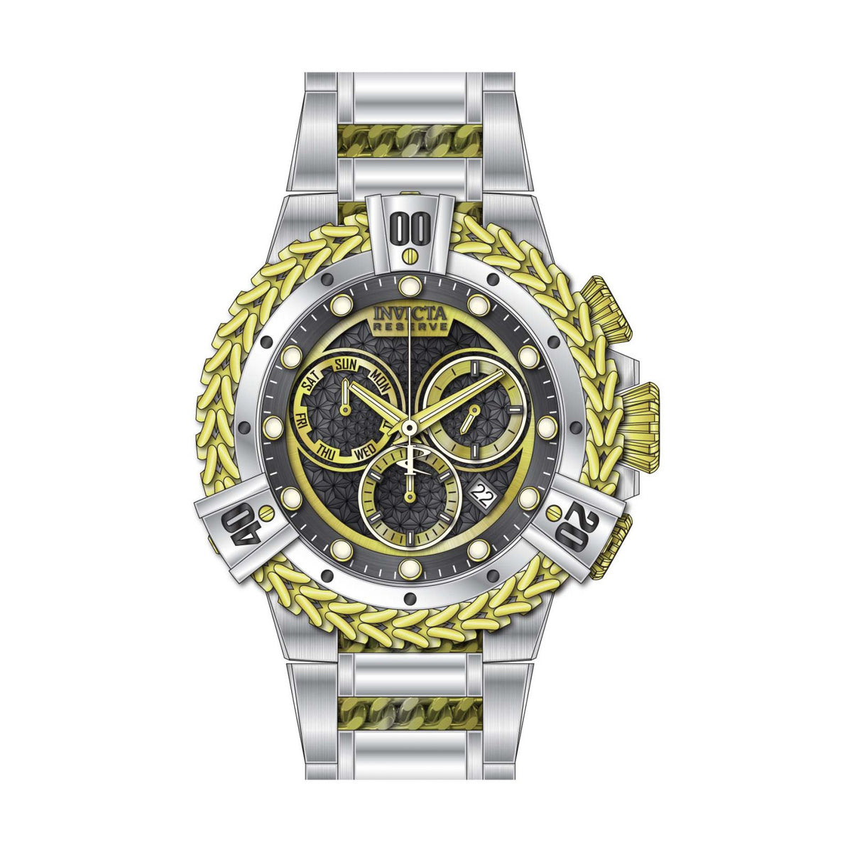 RELOJ PARA HOMBRE INVICTA RESERVE 30542 - DORADO