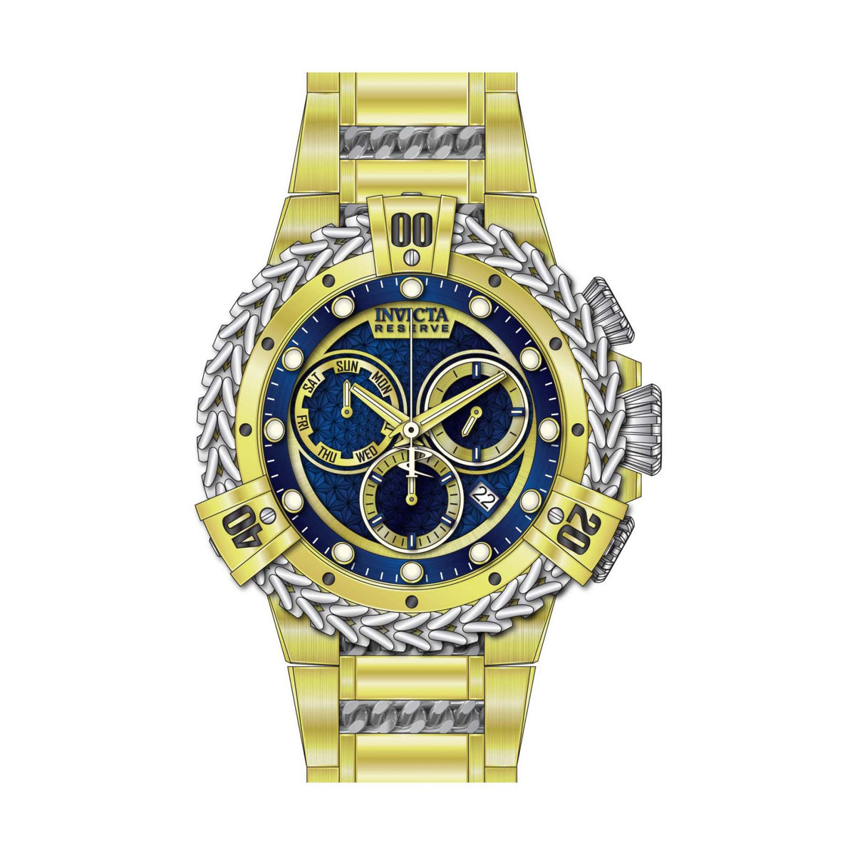 RELOJ PARA HOMBRE INVICTA RESERVE 30544 - DORADO