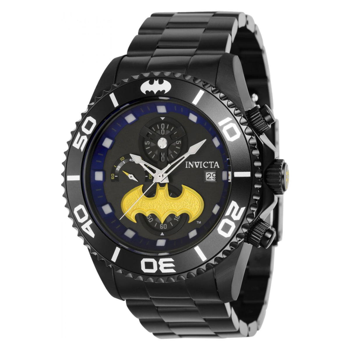 RELOJ BATMAN PARA HOMBRE INVICTA DC COMICS 40843 - BLACK
