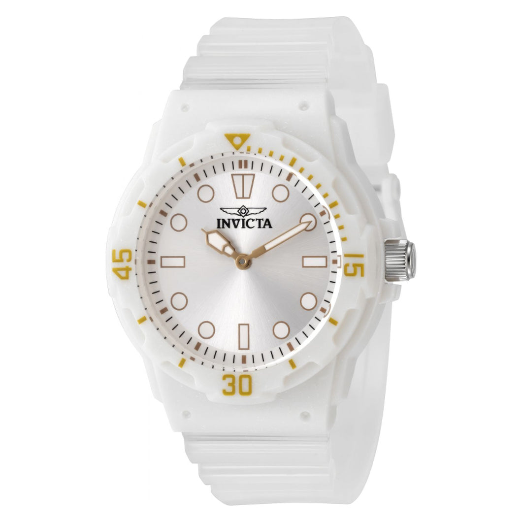 RELOJ PARA MUJER INVICTA CELESTIAL 49204 - TRANSPARENTE, BLANCO