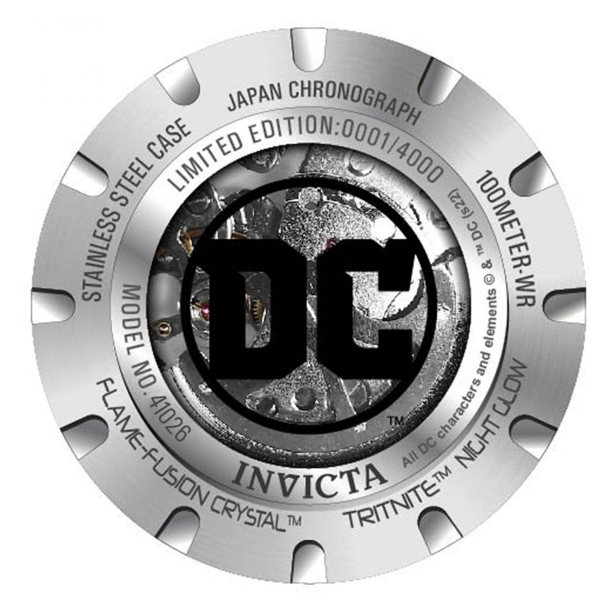 RELOJ PARA HOMBRE INVICTA DC COMICS 41026 - AZUL